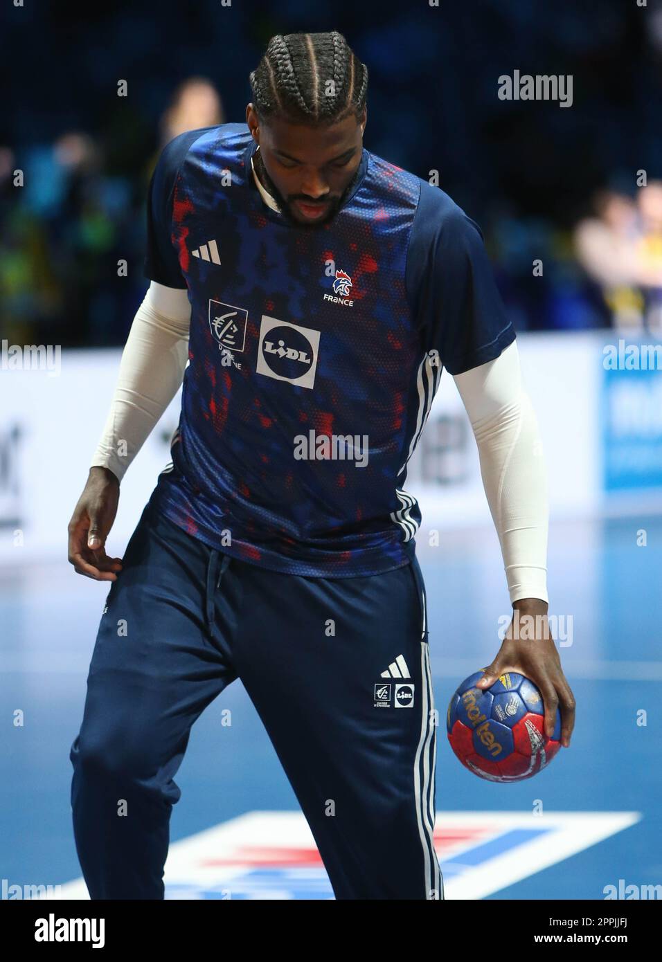 Während der IHF Männer-Weltmeisterschaft 2023 findet am 29. Januar 2023 ...