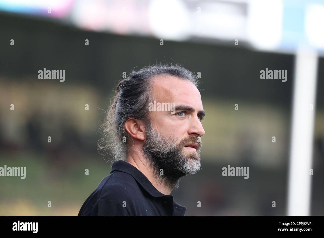 Trainer Dario Fossi (VfB Oldenburg) beim Spiel der 3. FBL: 22-23: 14 ...