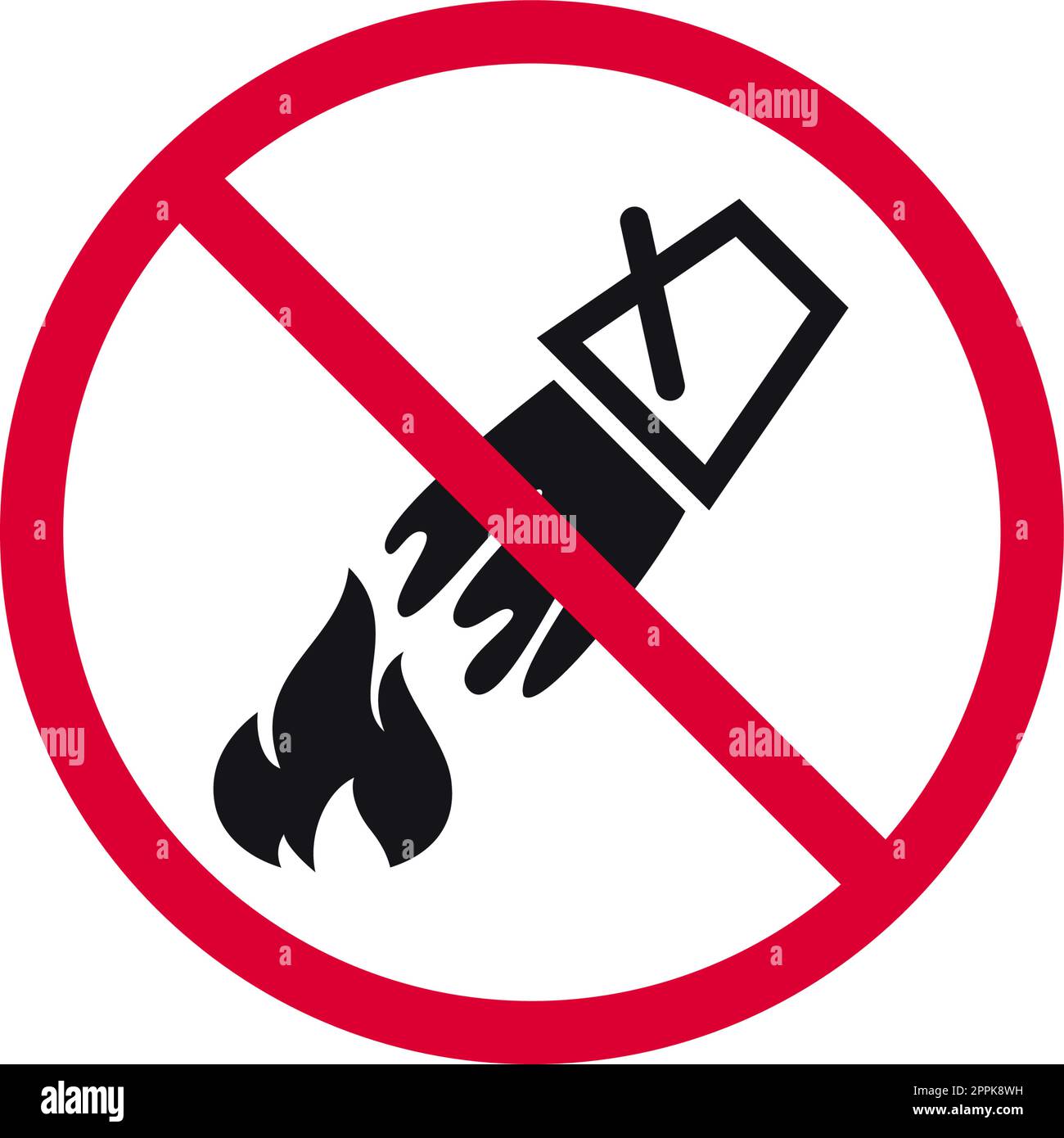 Camping verbotenes zeichen Stock-Vektorgrafiken kaufen - Alamy