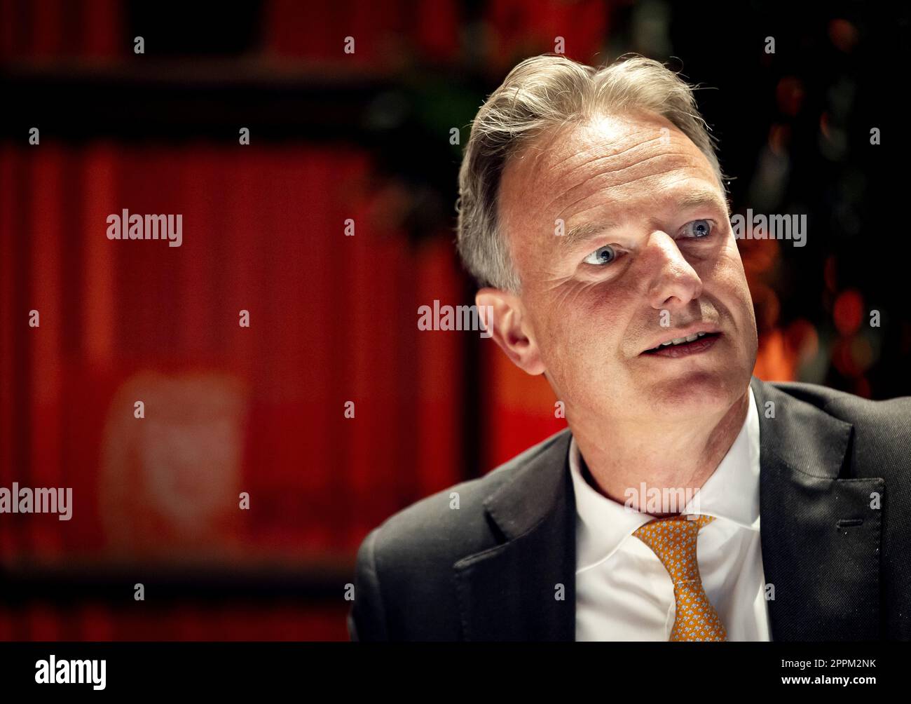 AMSTERDAM - CEO Steven van Rijswijk auf der Hauptversammlung der ...