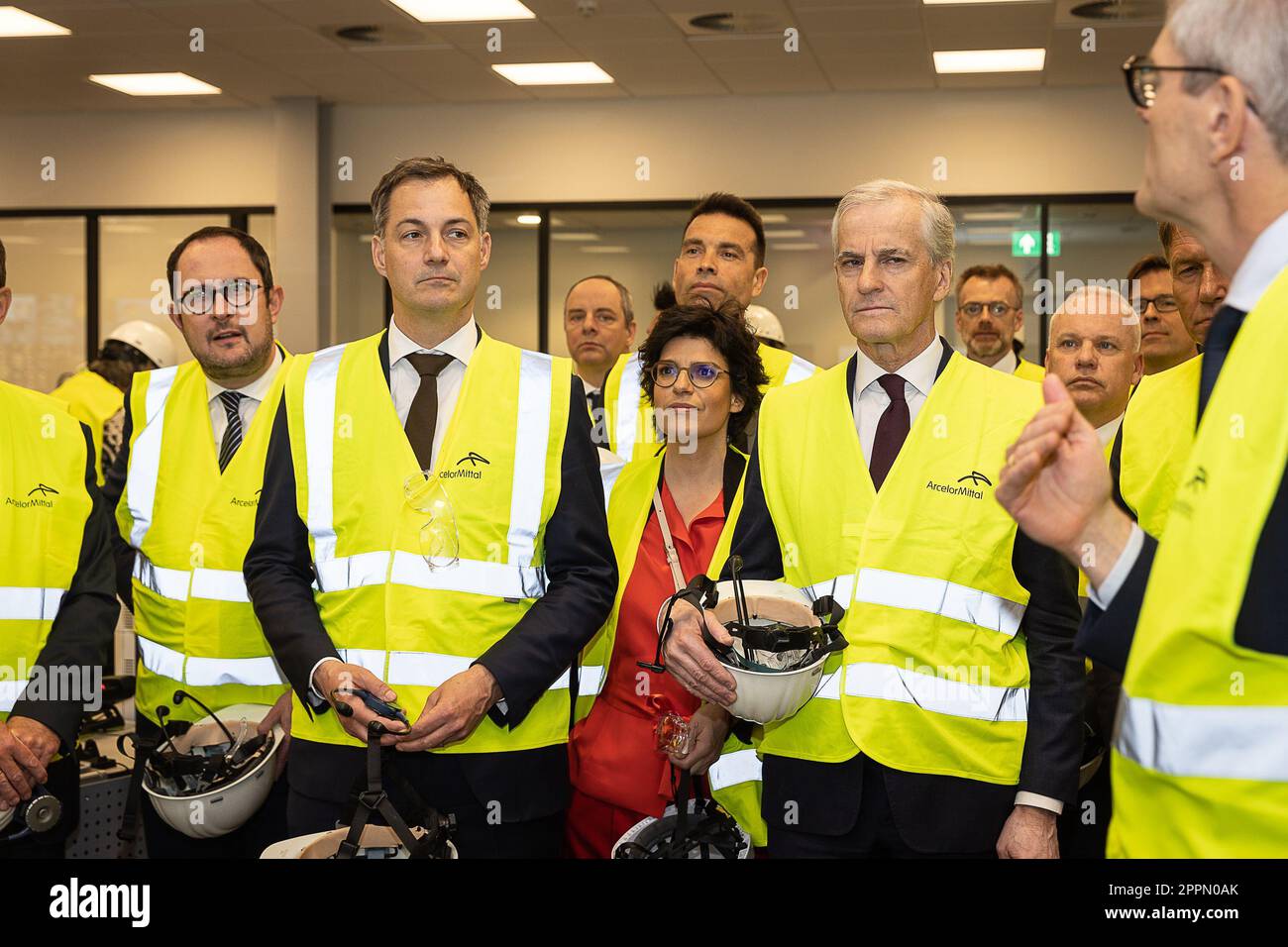 Justizminister Vincent Van Quickenborne, Premierminister Alexander De ...
