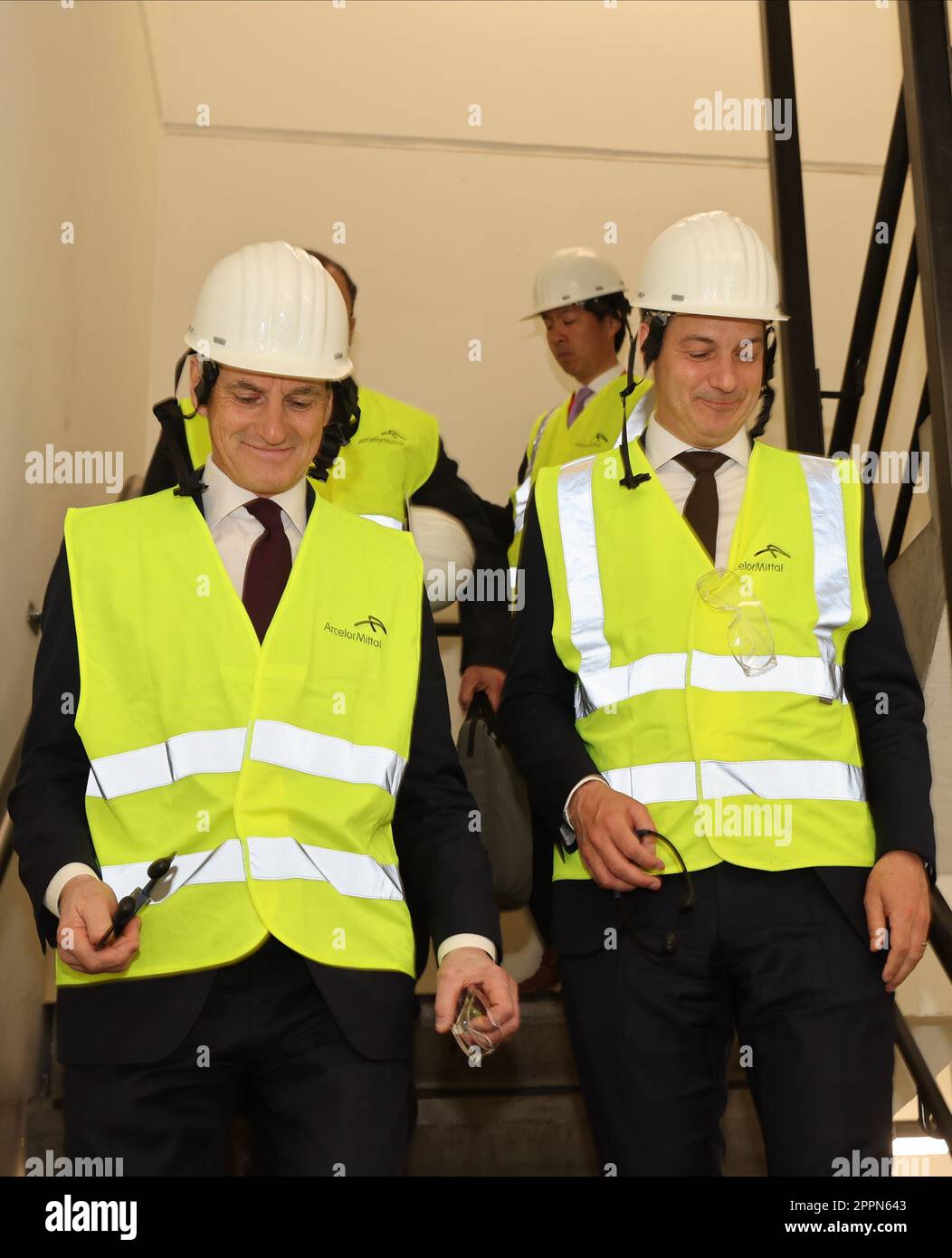 Premierminister Alexander De Croo und der norwegische Premierminister ...