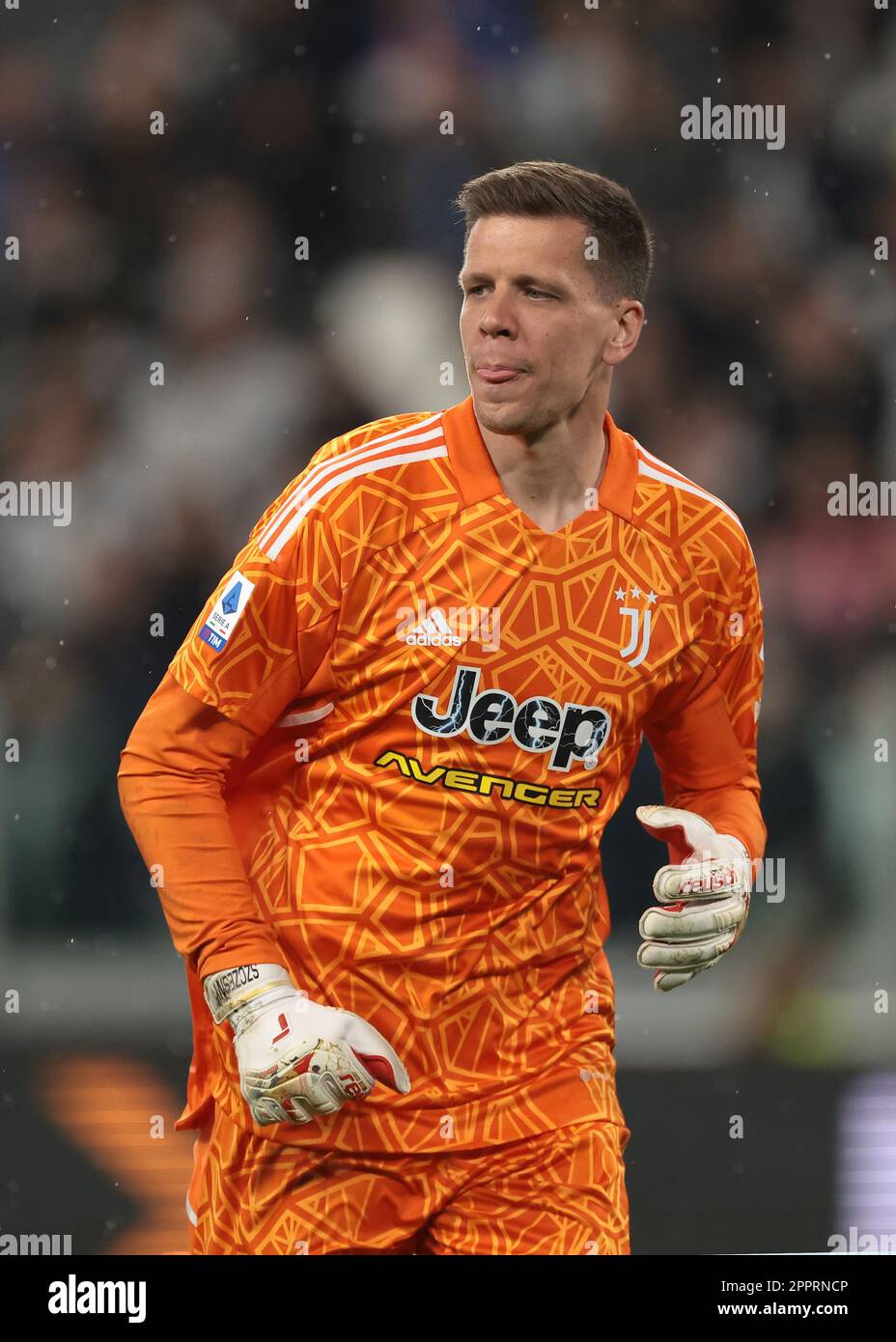 Turin, Italien, 23. April 2023. Wojciech Szczesny von Juventus beim ...