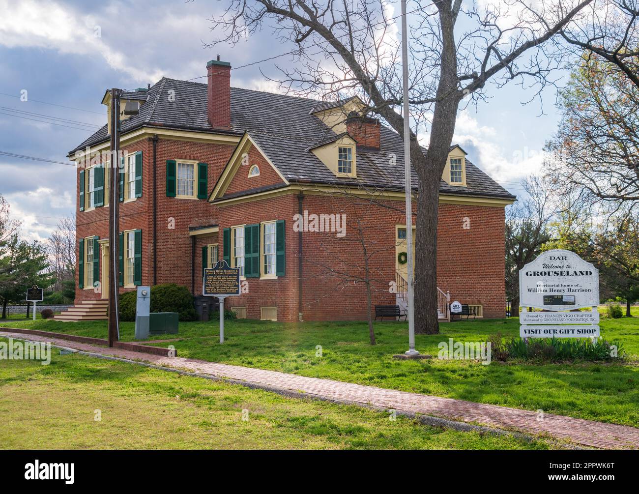William henry harrisons grouseland herrenhaus und museum -Fotos und ...