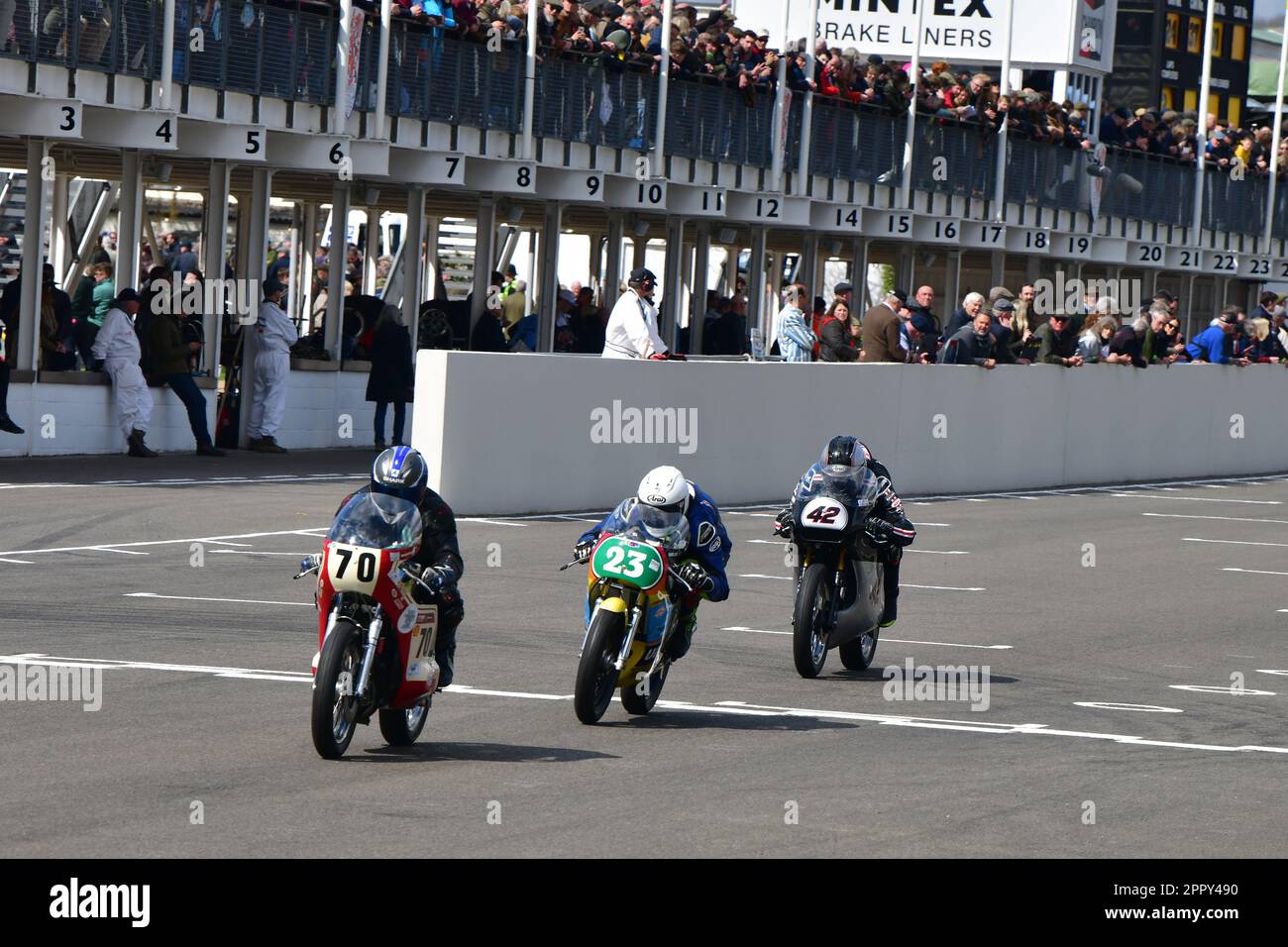 Rob Wittey, Smith Honda CR-S, Gary Vines, Yamaha TZ250L, Andy Hornby ...