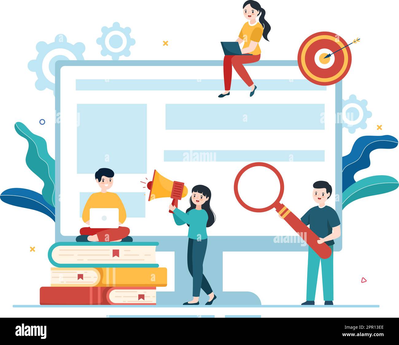 Yoga mentoring Stock-Vektorgrafiken kaufen - Alamy