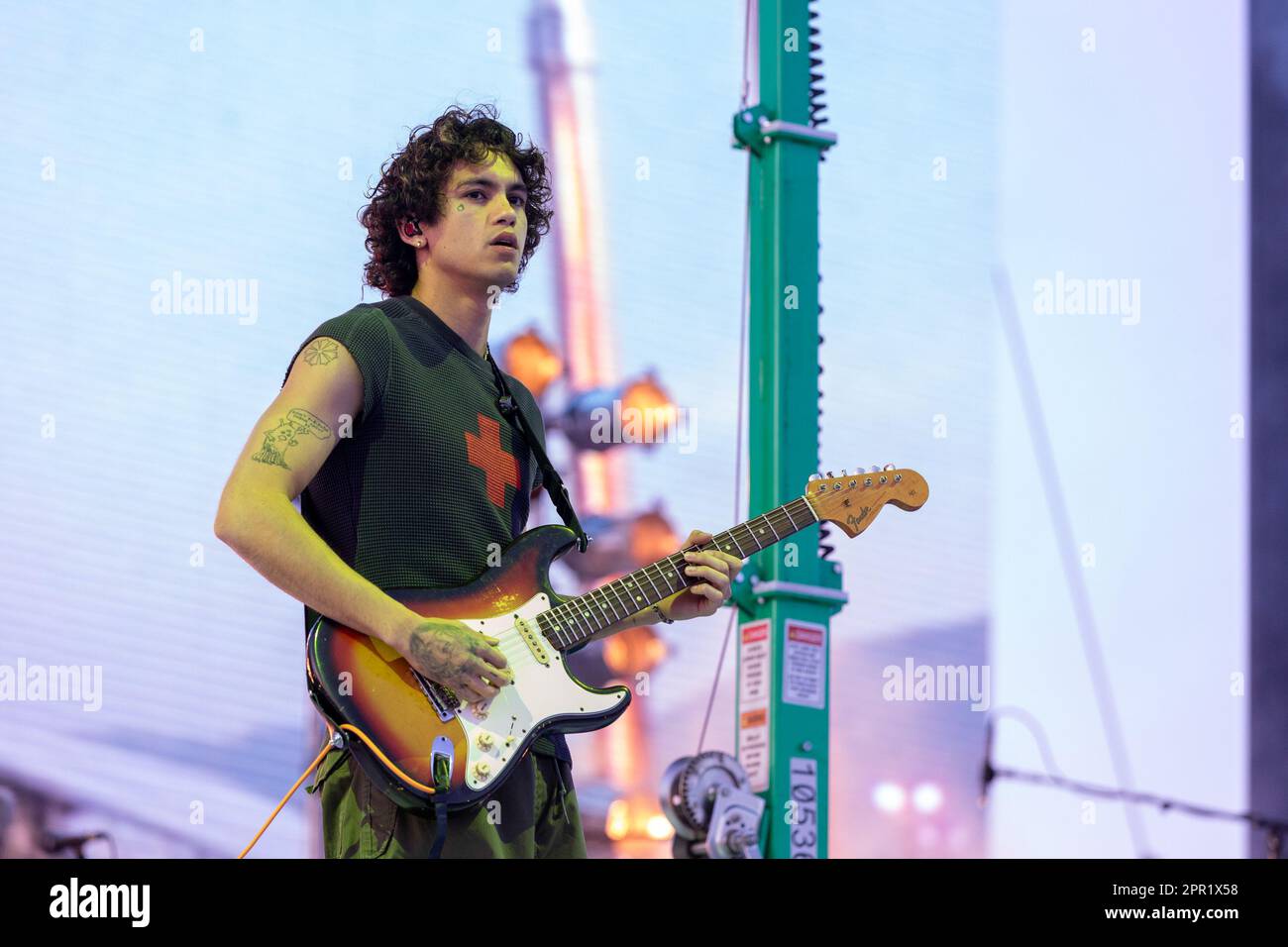 Indio, USA. 23. April 2023. Dominic Fike während des Coachella Music ...