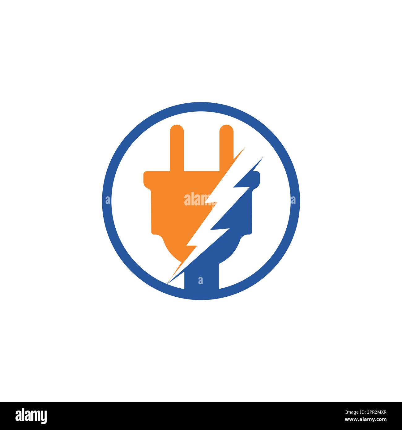 Elektrische Stecker und thunderbolt Vektor Logo Design. Power Energy ...