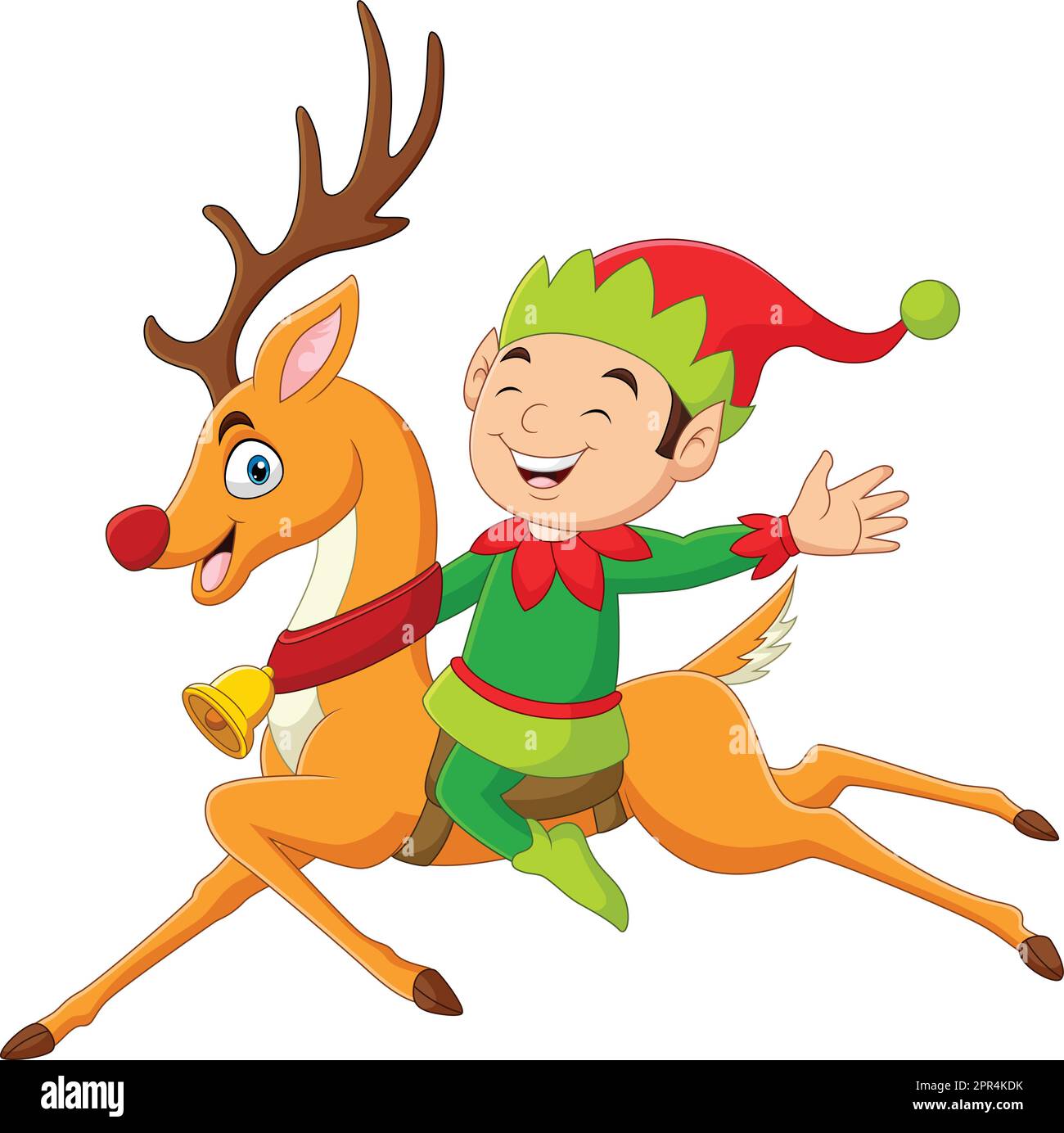 Cartoon rentier -Fotos und -Bildmaterial in hoher Auflösung – Alamy