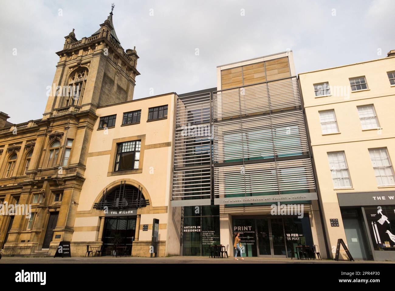 Außenfassade der Wilson Art Gallery and Museum, Cheltenham. UK. Benannt ...