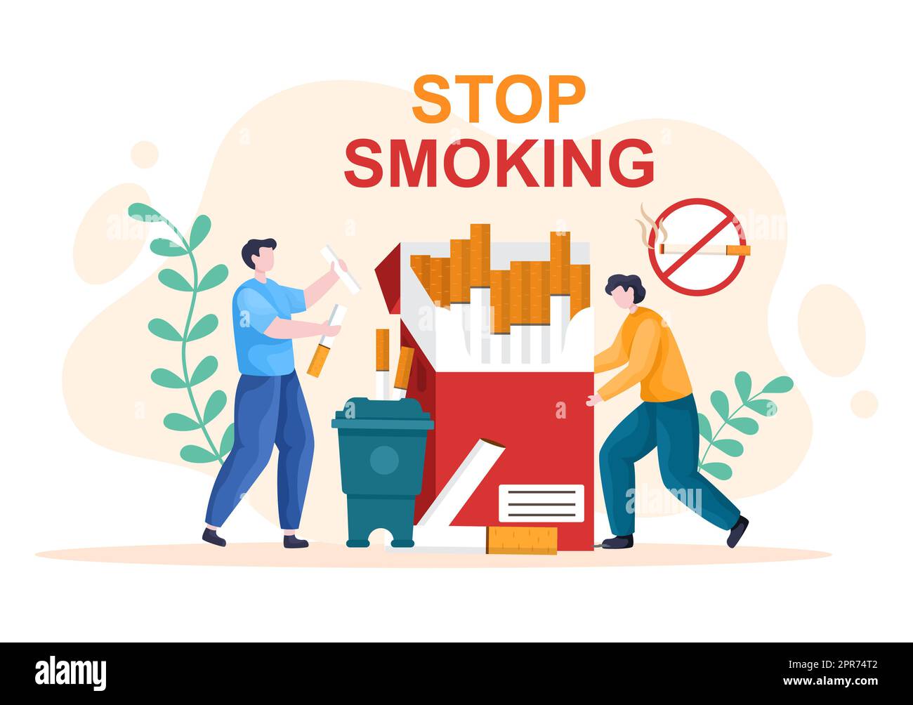Stop Smoking or No Cigarettes for fight against ungesunde Smoker Habit ...