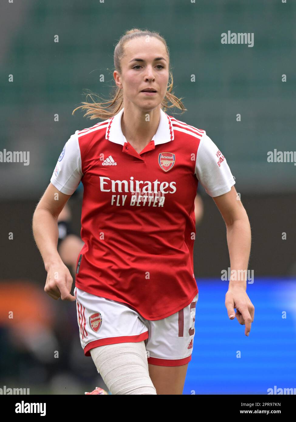 WOLFSBURG - Lia Walti von Arsenal WFC während des Halbfinalspiels der ...