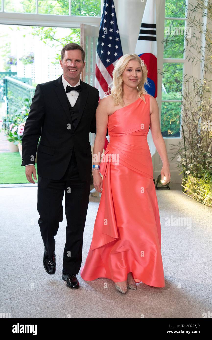 Washington, Vereinigte Staaten. 26. April 2023. Gouverneur Andy Beshear ...