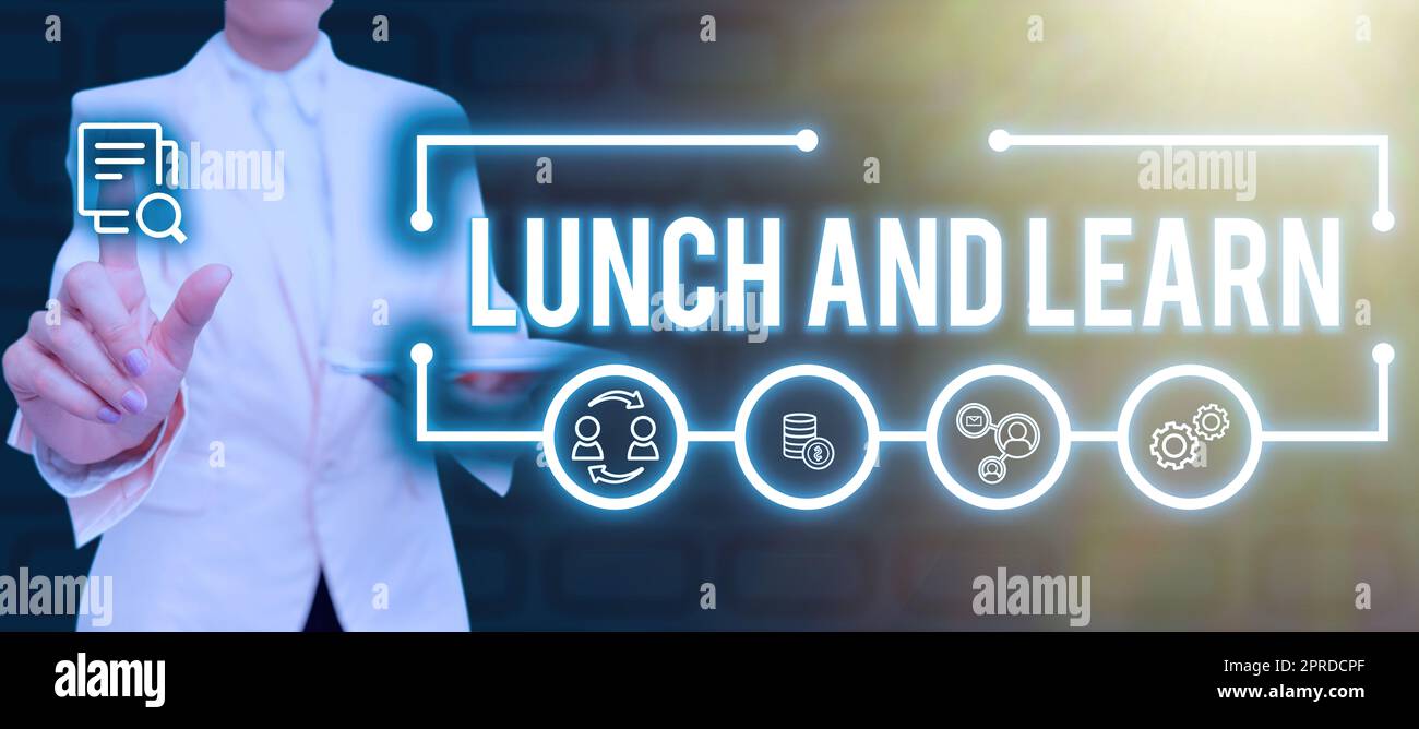 Textunterschrift zur Präsentation von Lunch and Learn. Internet-Konzept ... Textunterschrift zur Präsentation von Lunch and Learn. Internet-Konzept ...