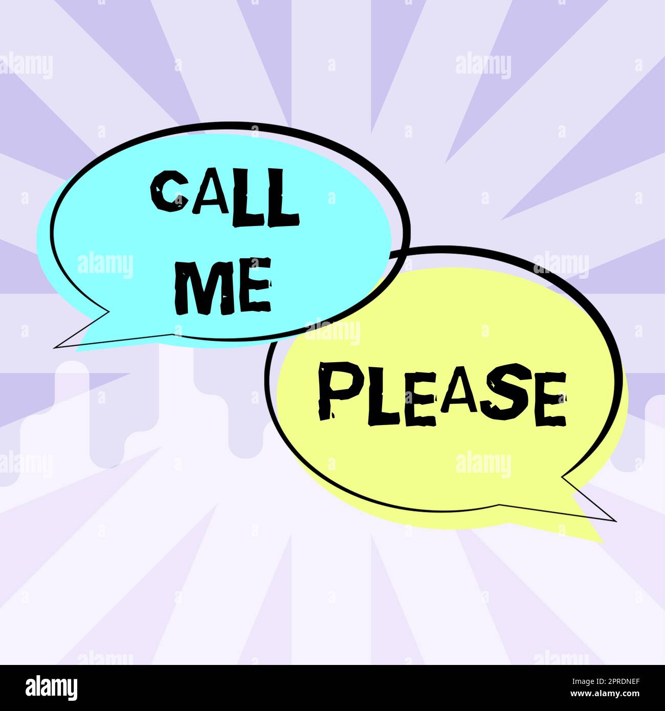 Schreiben Text anzeigen Call Me Please, Geschäftskonzept Bitte um ...