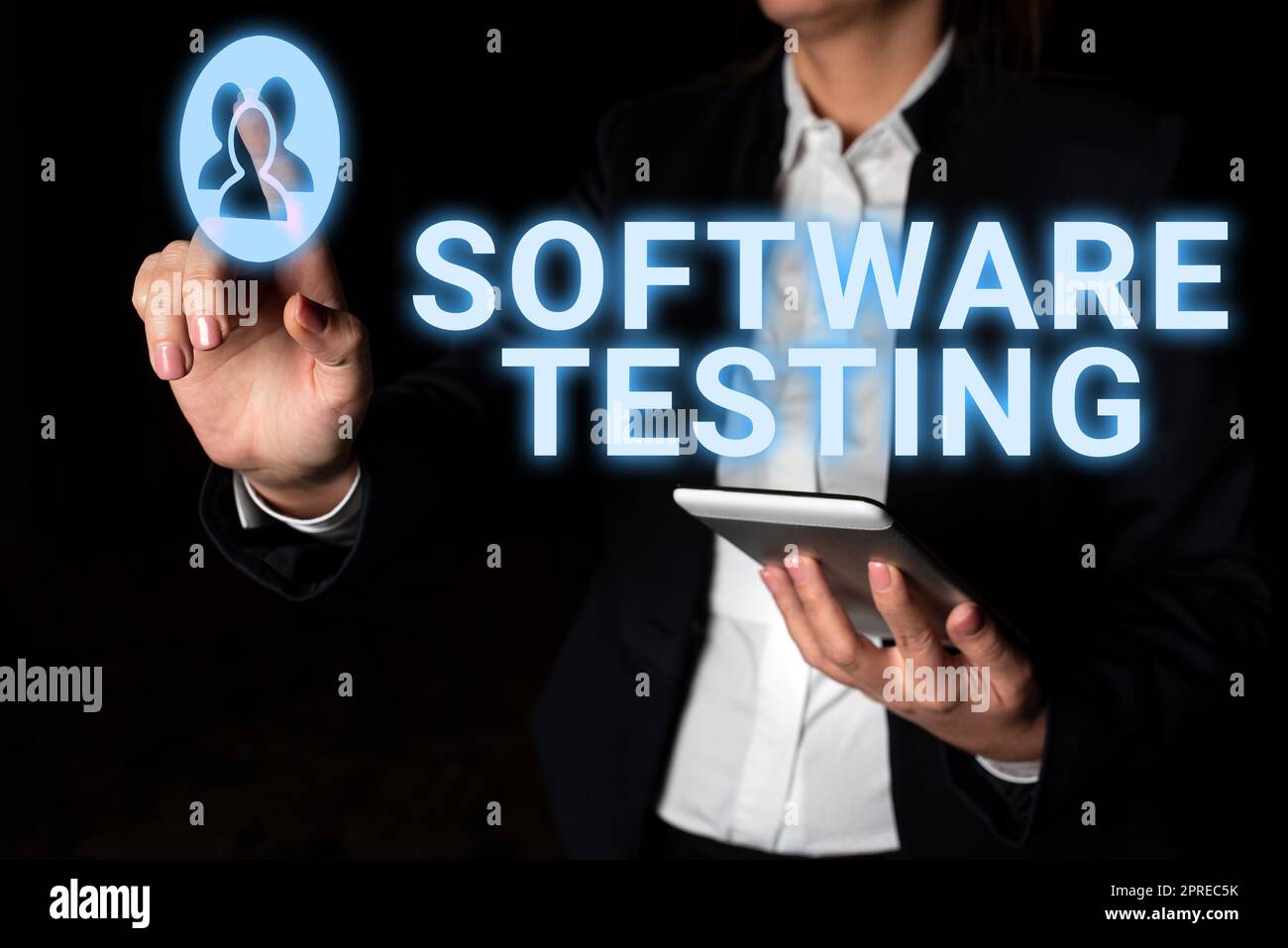 Schreiben mit Text Softwaretest, Aktivität „Geschäftsidee“, um zu ...