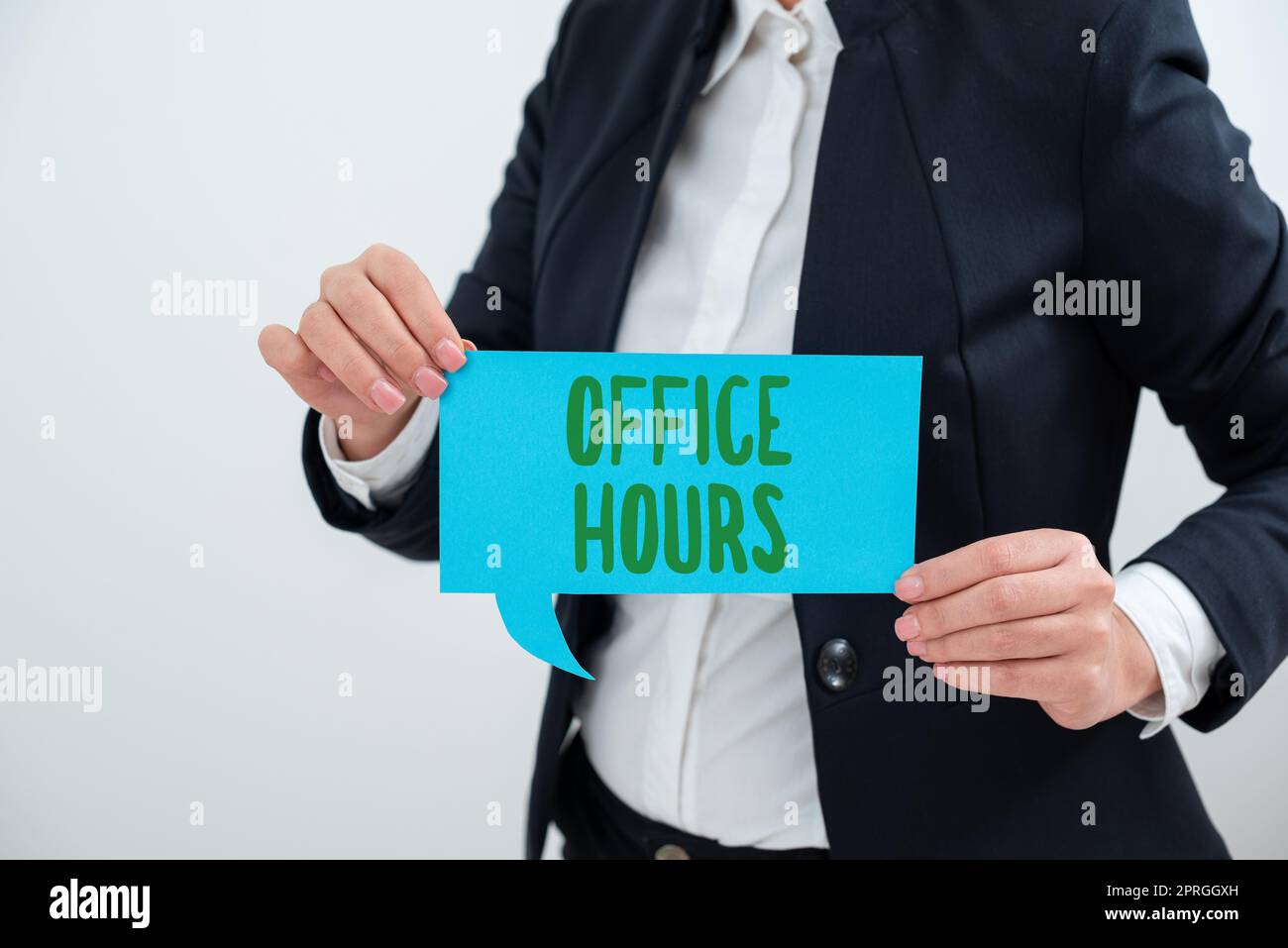 Schreiben Anzeige Text Bürozeiten, Business zeigen die Stunden, die das ...