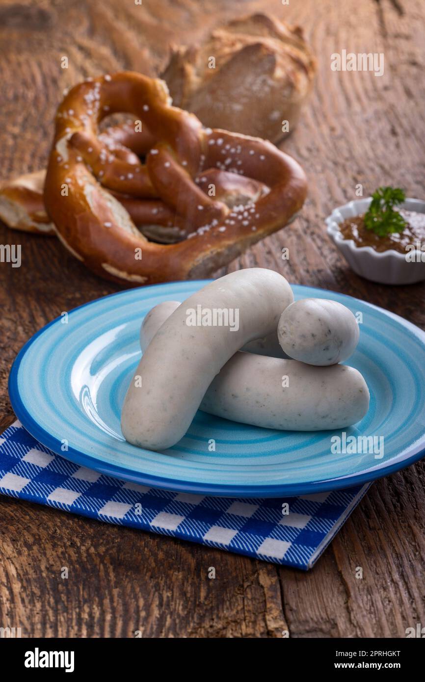 Bayrische weisswurste -Fotos und -Bildmaterial in hoher Auflösung – Alamy