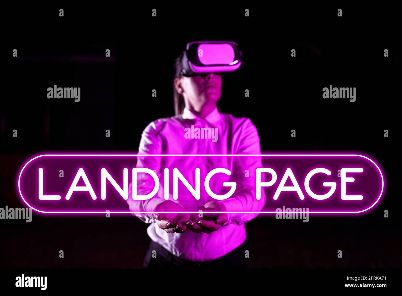 Inspiration mit Schild Landing Page, Konzept Bedeutung Webseite, auf ... Inspiration mit Schild Landing Page, Konzept Bedeutung Webseite, auf ...