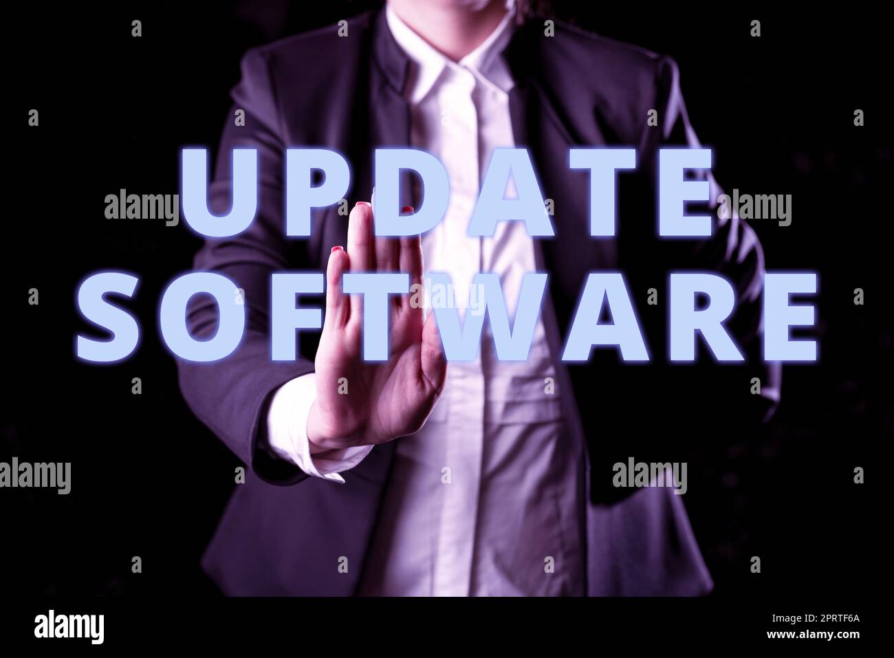 Text, der das Programm Inspiration Update Software mit einer neueren ... Text, der das Programm Inspiration Update Software mit einer neueren ...