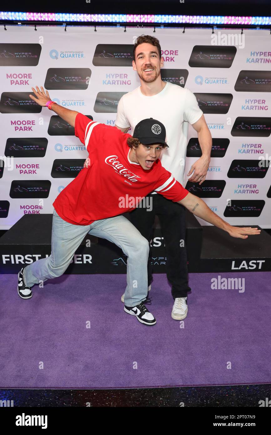 27. April 2023: MATT EVANS und LUKE VAN OS nehmen am 27. April 2023 an ...