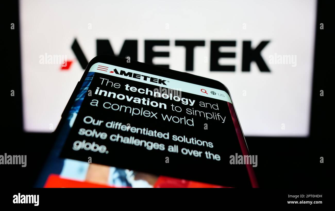 Ametek logo -Fotos und -Bildmaterial in hoher Auflösung – Alamy