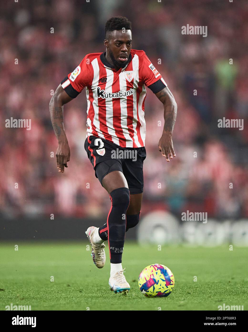Bilbao, Spanien. 270/4/2023, Inaki Williams vom Athletic Club während ...