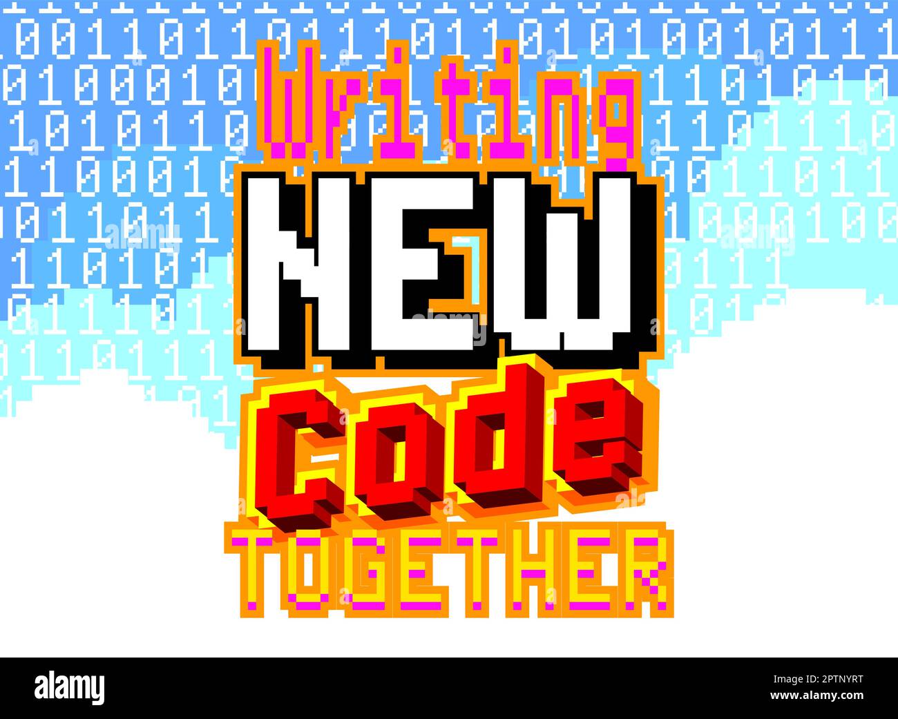 Pixel art writing pixel illustration -Fotos und -Bildmaterial in hoher ...