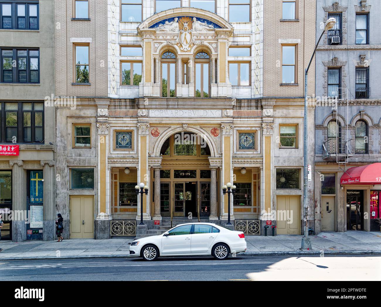 Das Forward Building, seit 60 Jahren die Heimat der sozialistischen ...