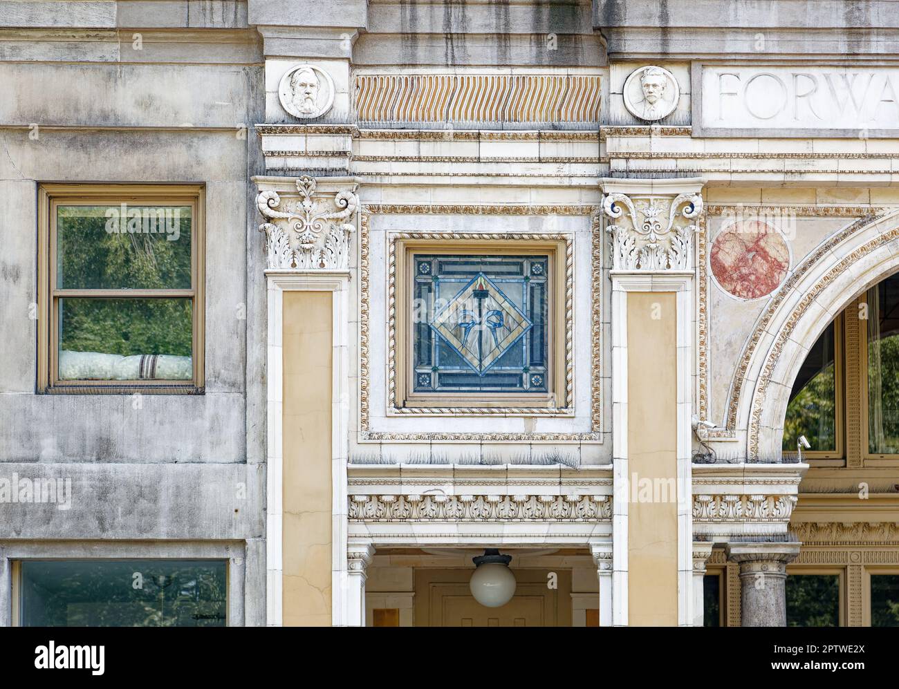Das Forward Building, seit 60 Jahren die Heimat der sozialistischen ...