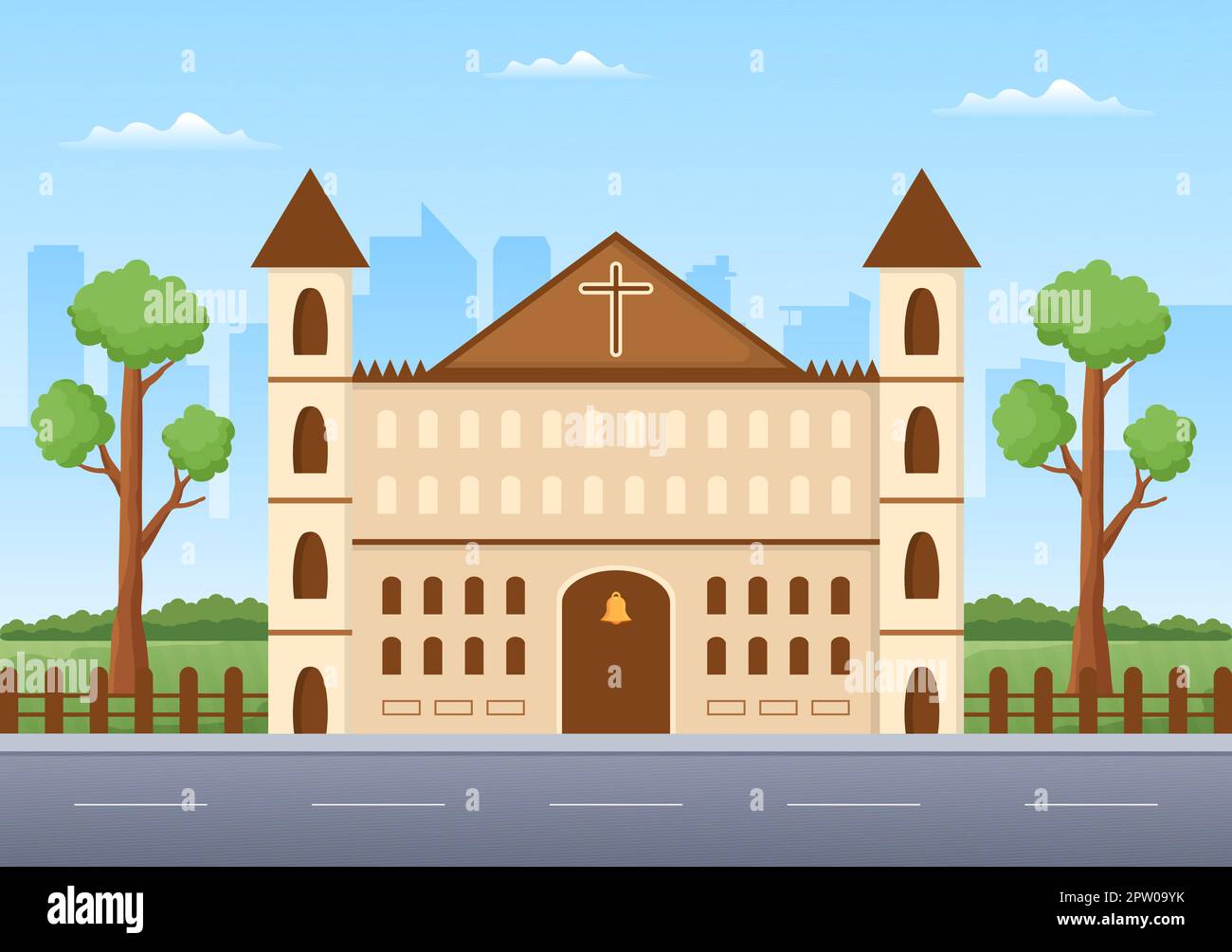 Kathedrale Katholische Kirche Gebäude mit Architektur, mittelalterliche ...