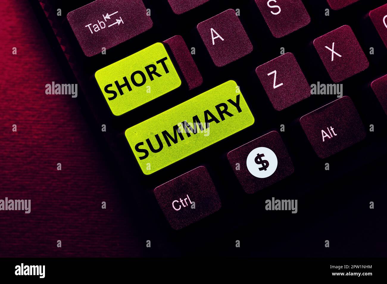 Schreiben mit Text kurze Zusammenfassung, Word für kurze Darstellung ...