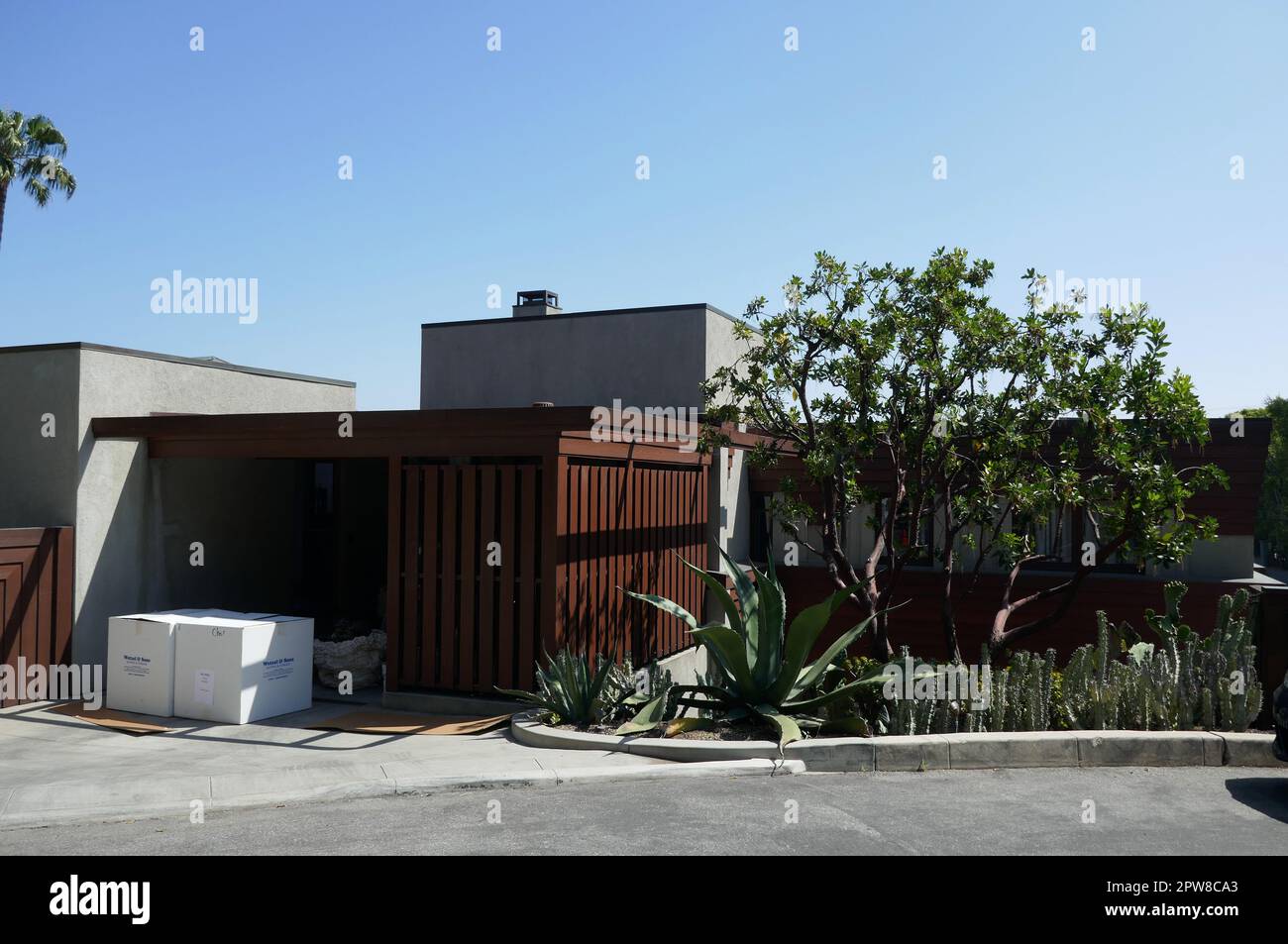 Los Angeles, Kalifornien, USA 28. April 2023 Lloyd Wright Taggart House ...