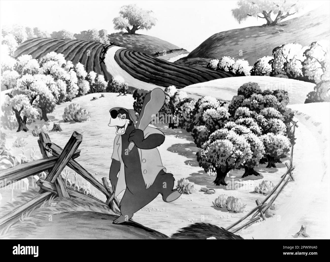 BR'er BÄR (gesprochen von ''NICODEMUS'' STEWART) im LIED DER SOUTH 1946 ...