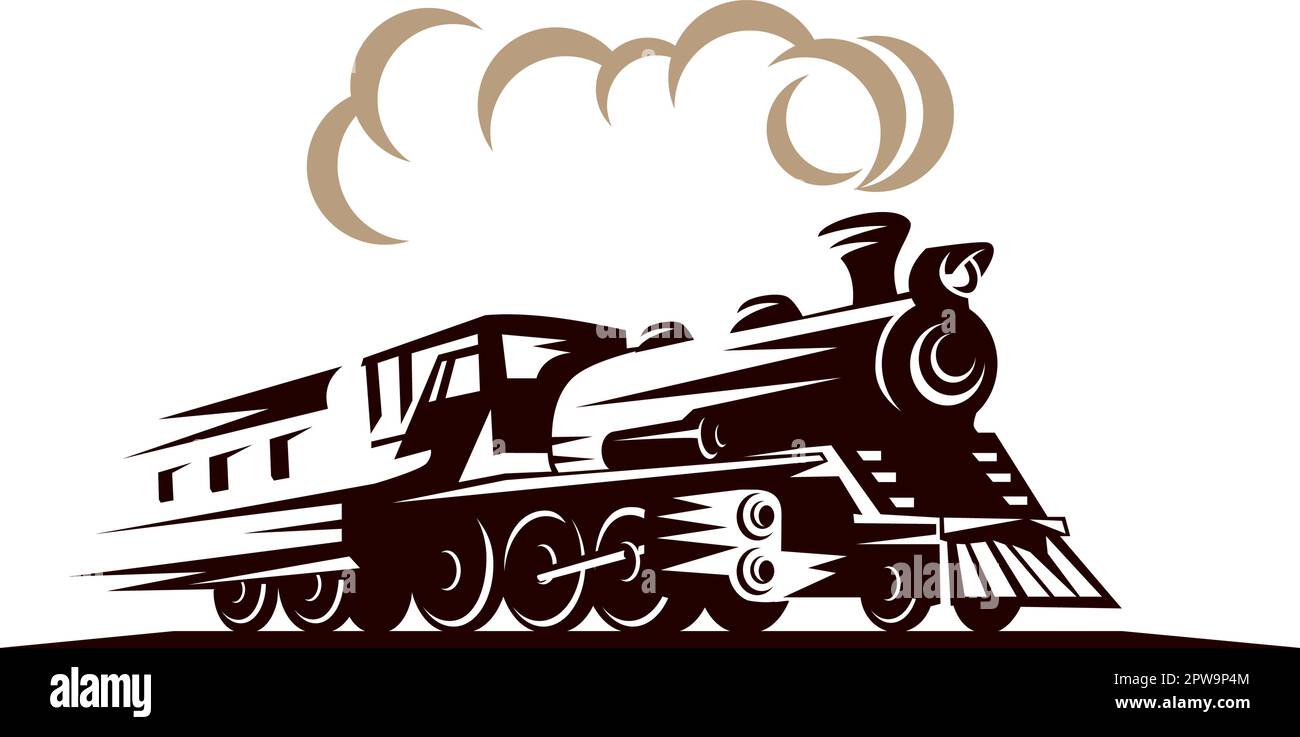 Steam locomotive engineer Stock-Vektorgrafiken kaufen - Alamy