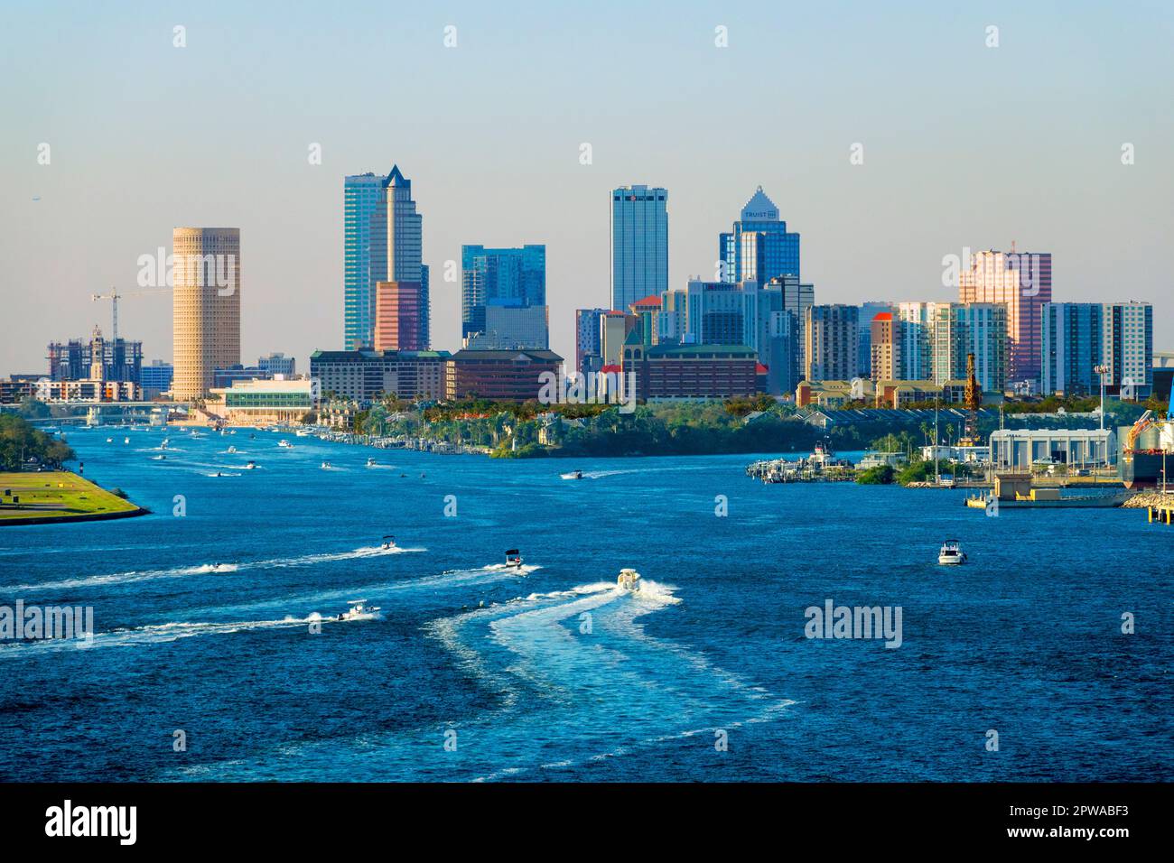 Schne Stadt In Florida Bildnull