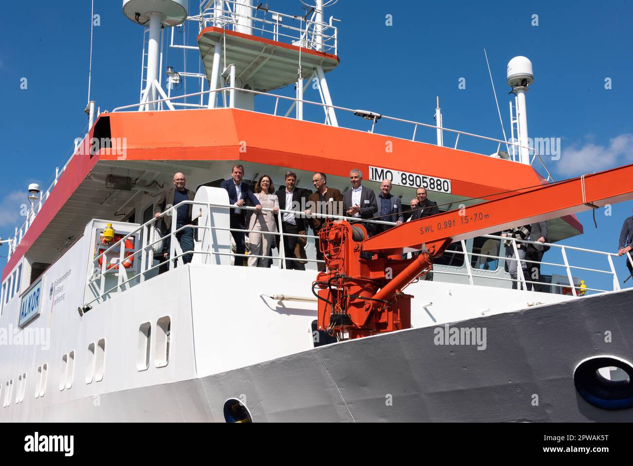 Kiel, Deutschland, 29. April 2023. Bundeswirtschaftsminister Robert ...