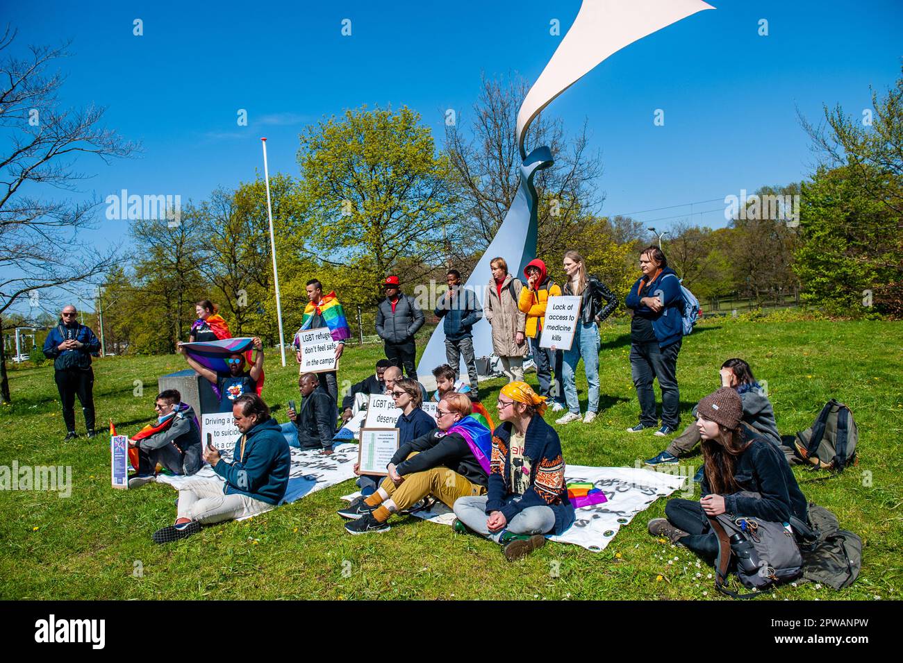 Lgbtqia protest -Fotos und -Bildmaterial in hoher Auflösung – Alamy