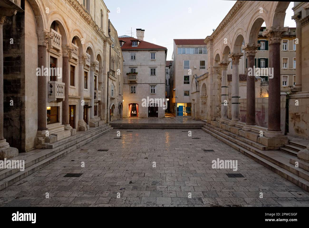 Diokletianpalast, Peristyle, römisch-katholische Archidiözese von Split ...