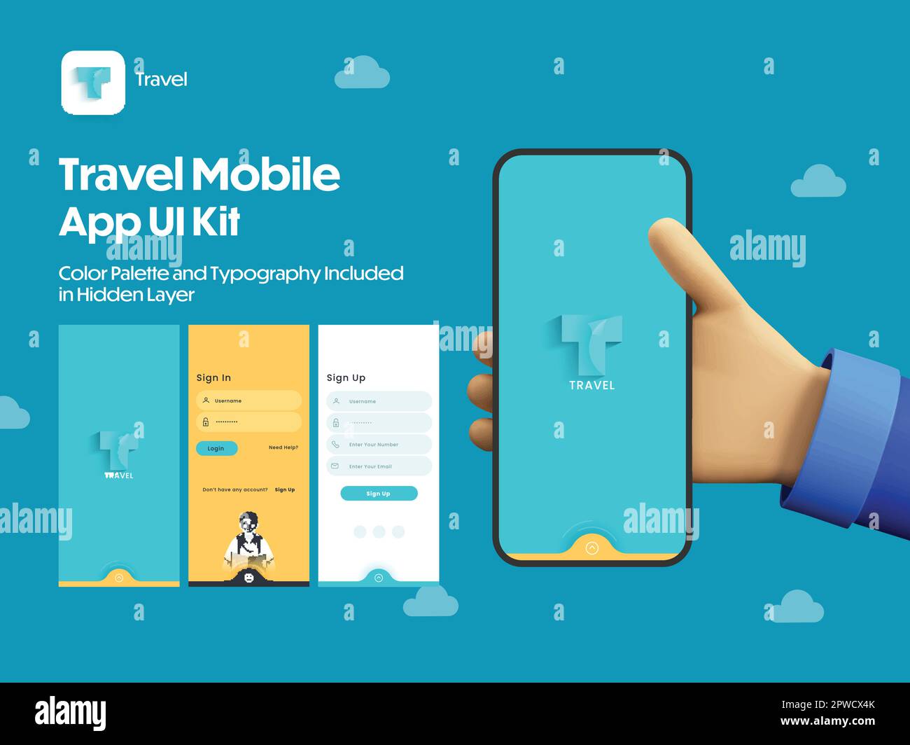 Responsive ecommerce template Stock-Vektorgrafiken kaufen - Alamy