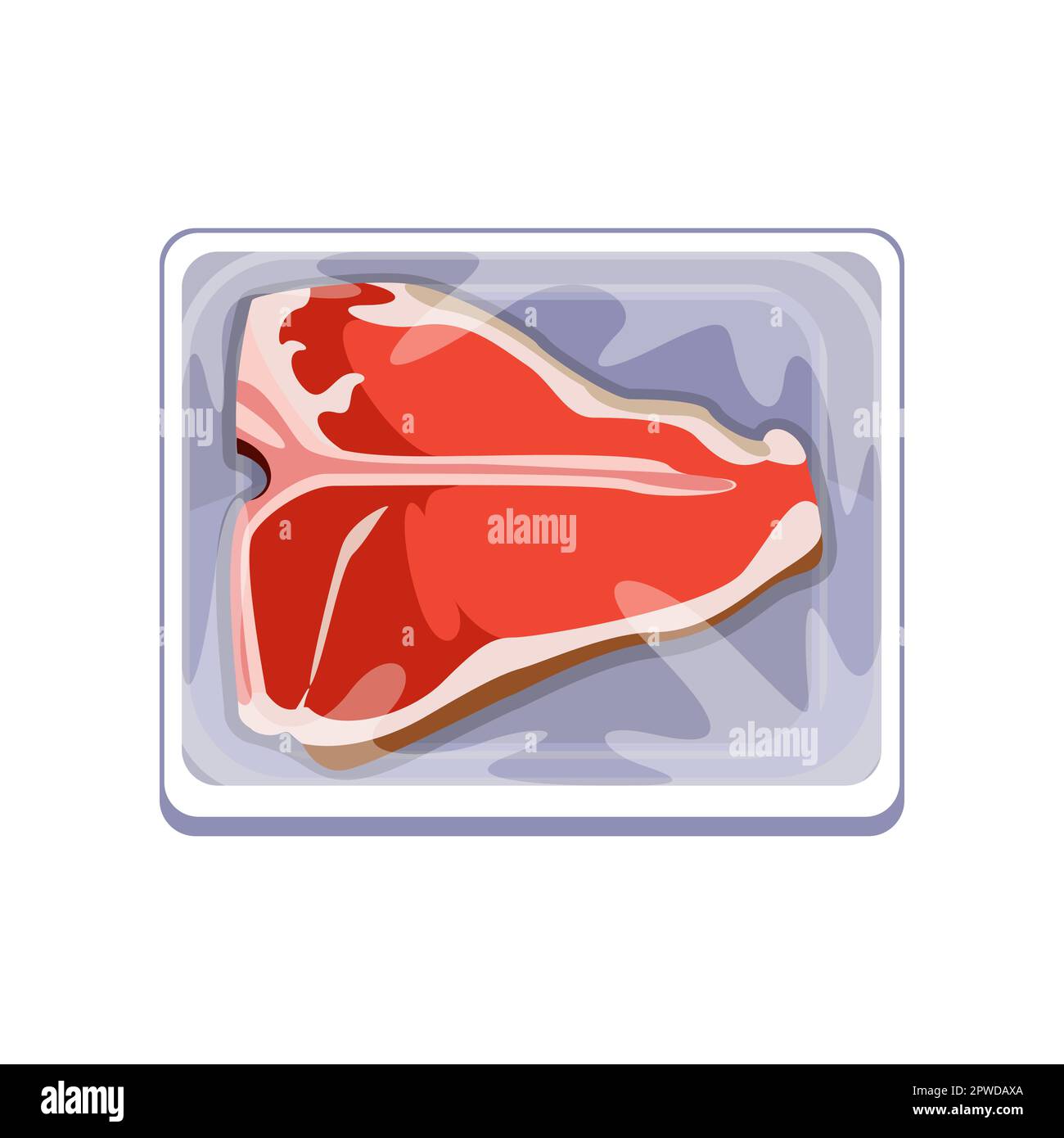 Cartoon T Bone Steak
