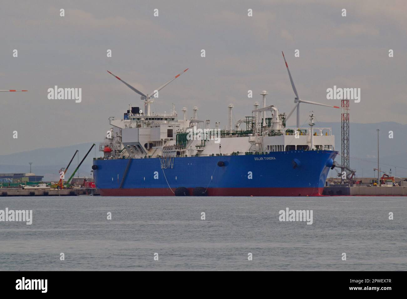 Piombino, Livorno, Italien, Sonntag, 30. Mai 2023. Die Golar Tundra ...
