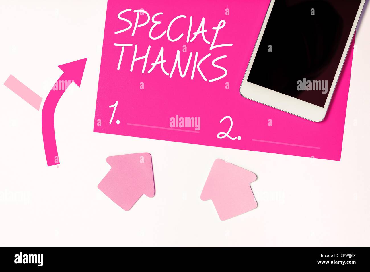 Inspiration mit Schild „Special Thanks“, Internet Concept Ausdruck der ... Inspiration mit Schild „Special Thanks“, Internet Concept Ausdruck der ...