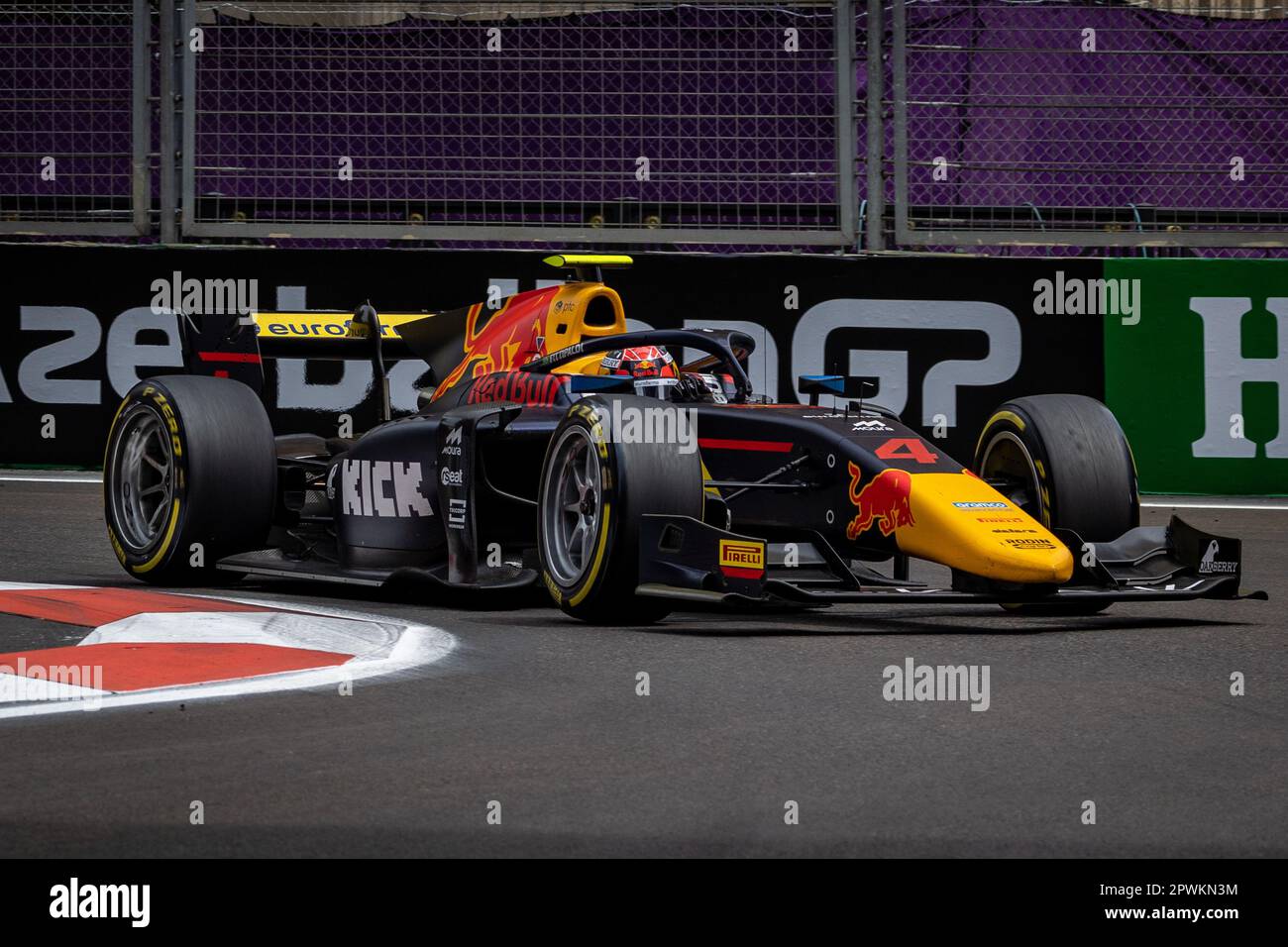 04 FITTIPALDI Enzo (BRA), Rodin Carlin, Dallara F2, Action während der 4. Runde der FIA-Formel-2 ...