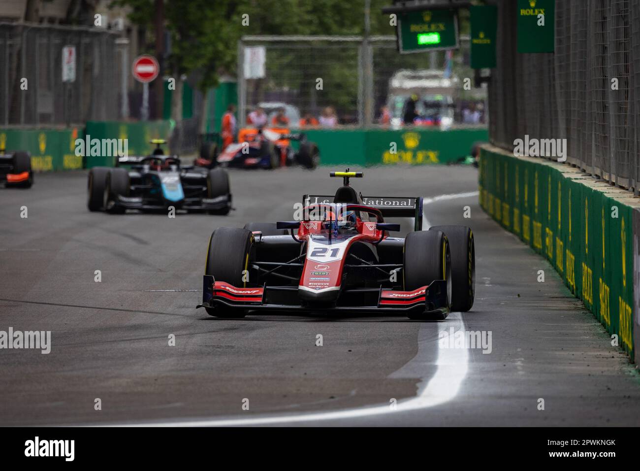 21 NOVALAK Clement (FRA), Trident Racing, Dallara F2, Action während der 4. Runde der FIA Formel ...