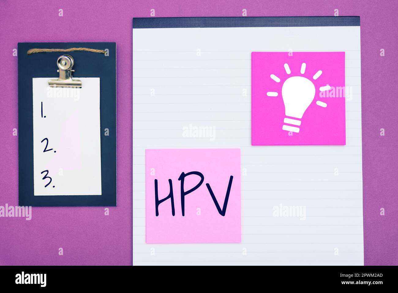Konzeptunterschrift HPV, Business Idea Gruppe von Viren, die Ihre Haut ...