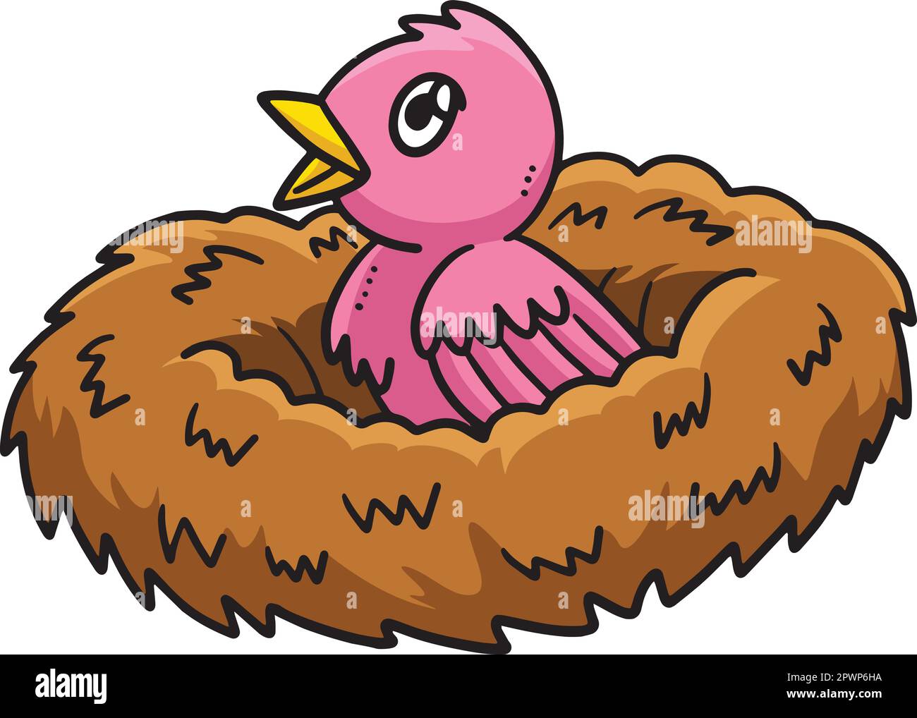 Cartoon Nest Clip Art