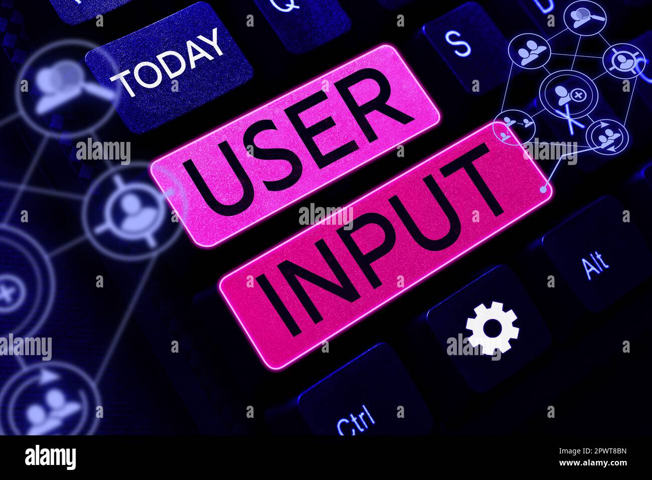 Inspiration mit Benutzereingaben für Zeichen, Konzeptfotos ...