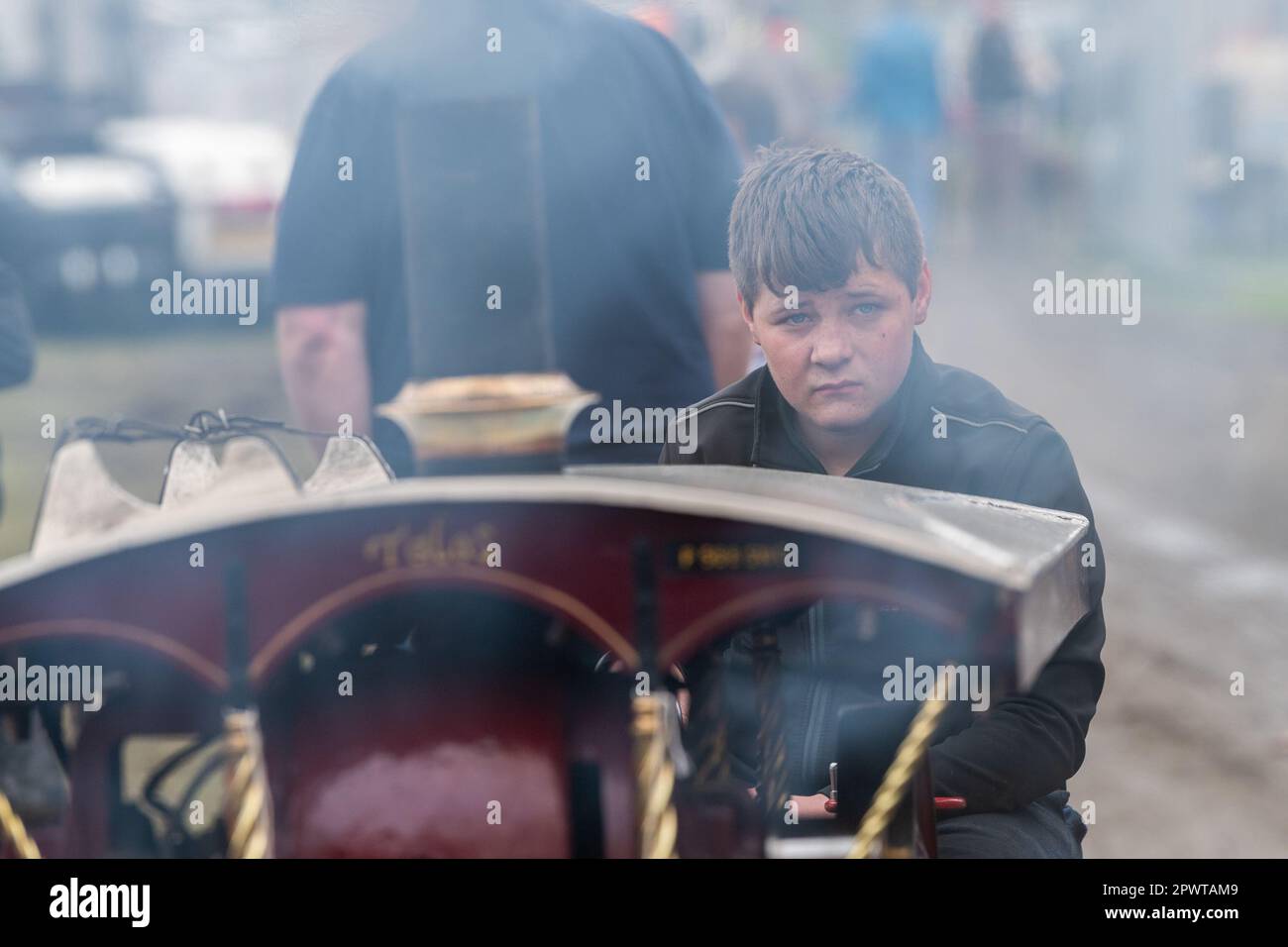 Antrim, N. Ireland. 1. Mai 2023. Die Shanes Castle Steam Rally fand am ...