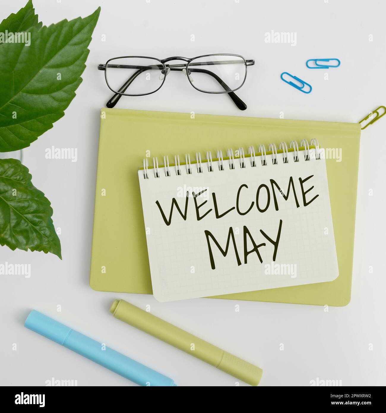 Textüberschrift Präsentation Willkommen Mai, Geschäftsübersicht ...